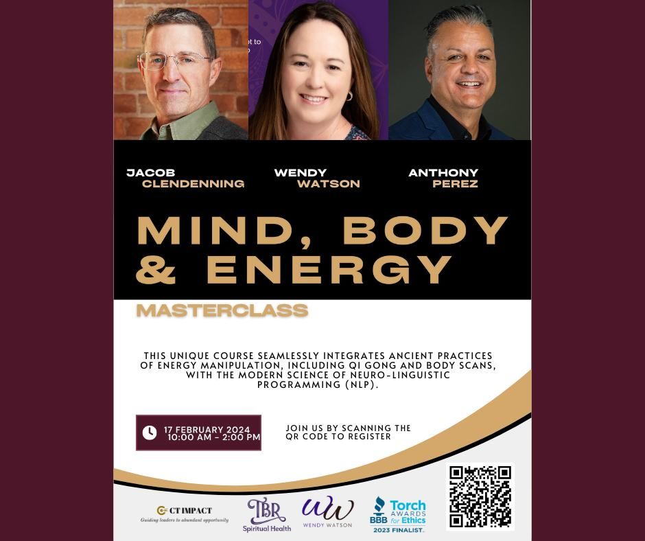 Mind, Body, and Energy Mastercalss with Jake Clendenning, 9417 Huron St ...