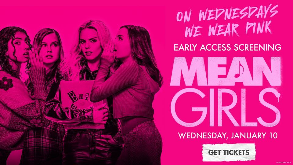 Early Access Screening - Mean Girls, GTC Evans Cinemas, January 10 2024 ...