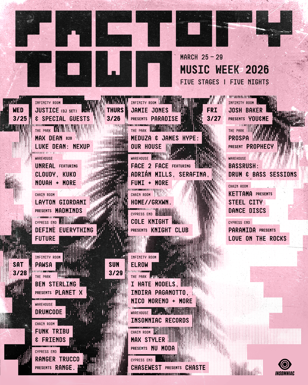 2026 Factory Town Music Week - Thursday at Factory Town, Factory Town ...