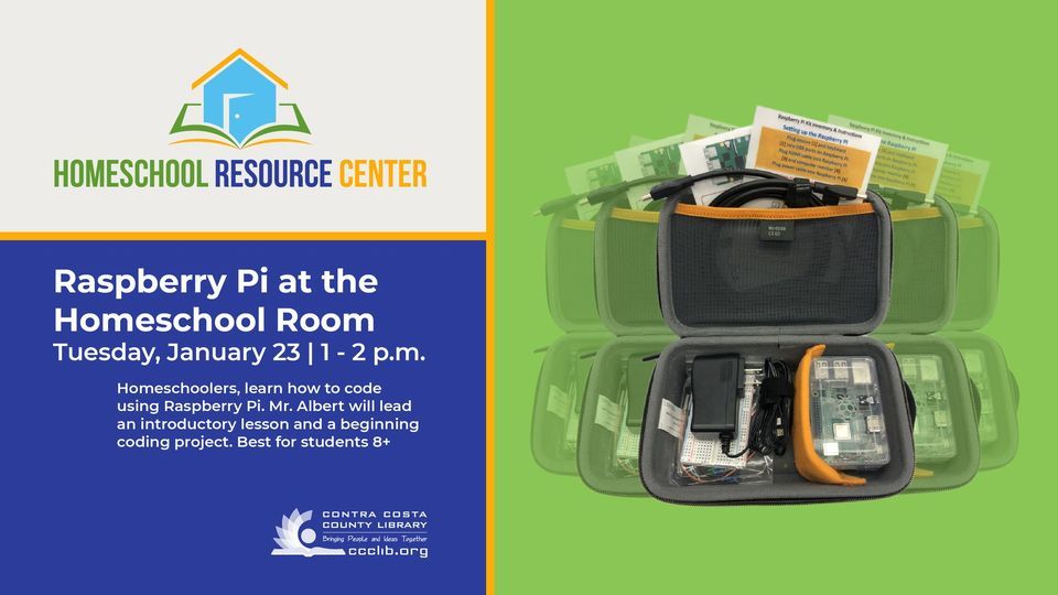 Raspberry Pi @ the Homeschool Room , 109 Civic Dr, Hercules, CA 94547 ...