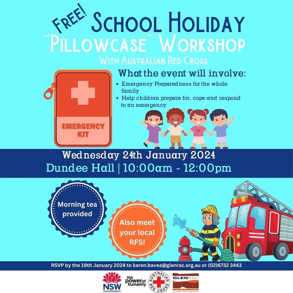 School Holiday Emergency Preparedness Workshop, Severn River Rd, Dundee ...