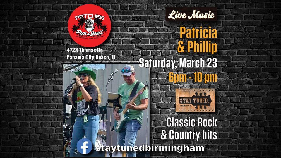 Jammin your favorite tunes @ Patches PCB this Saturday night!, 4723 ...