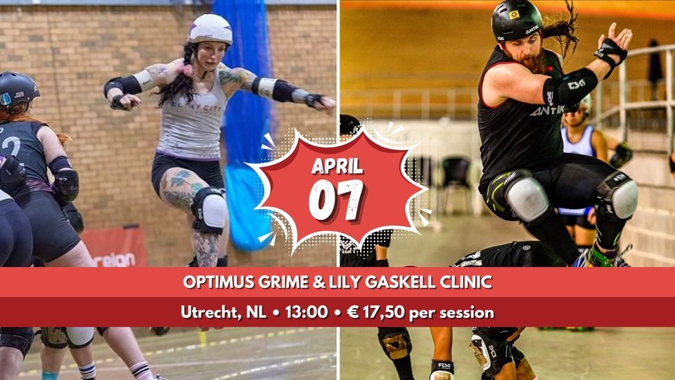 Optimus Grime & Lily Gaskell clinic, Manitobadreef 8, 3565 CH Utrecht ...
