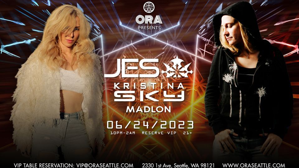 JES and Kristina Sky at Ora , Ora Seattle, June 24 to June 25 ...