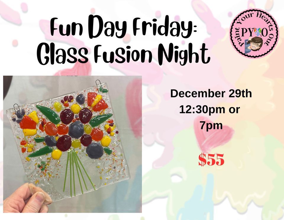 Fun Day Friday: Glass Fusion Party, Paint Your Hearts Out, Concord, 29 ...