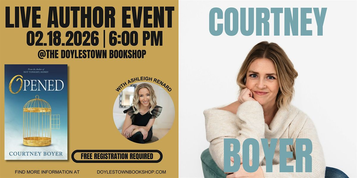 Courtney Boyer with Ashleigh Renard, The Doylestown Bookshop, 18 ...