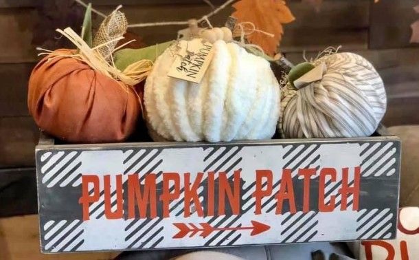 Chunky Knit/Fabric Pumpkins, 233 N Main St, Kernersville, NC 27284-2879 ...