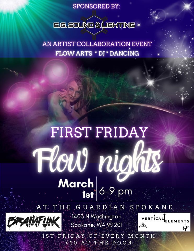 First Friday Flow Nights , 1403 N Washington, Spokane, WA, 1 March 2024 ...