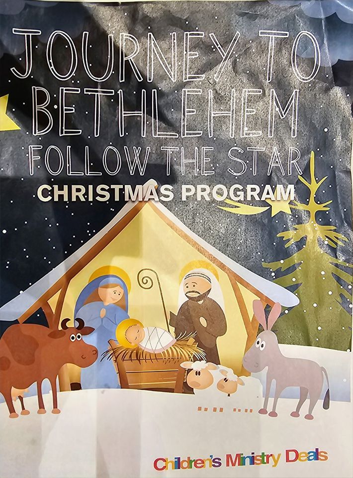 Christmas eve program, First Church of God, Falconer, 24 December 2023 ...