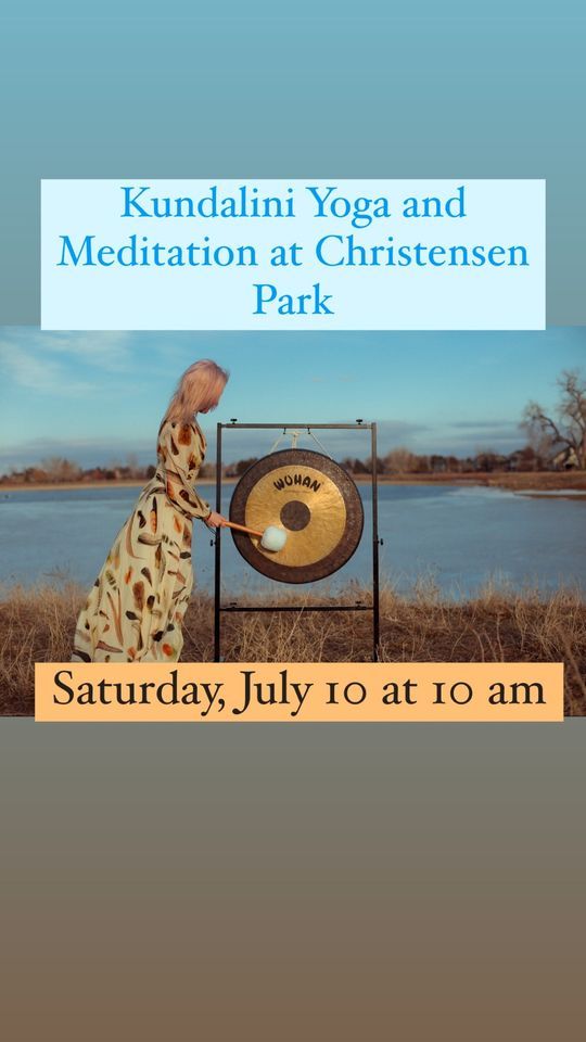 Kundalini Yoga and Meditation, Christensen Park, Boulder, 10 June 2023 ...