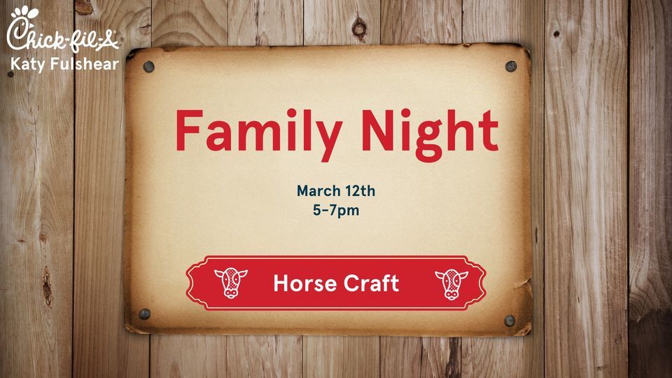 Family Night | Rodeo Horse Craft, 6635 FM 1463 Rd, Katy, TX, United ...