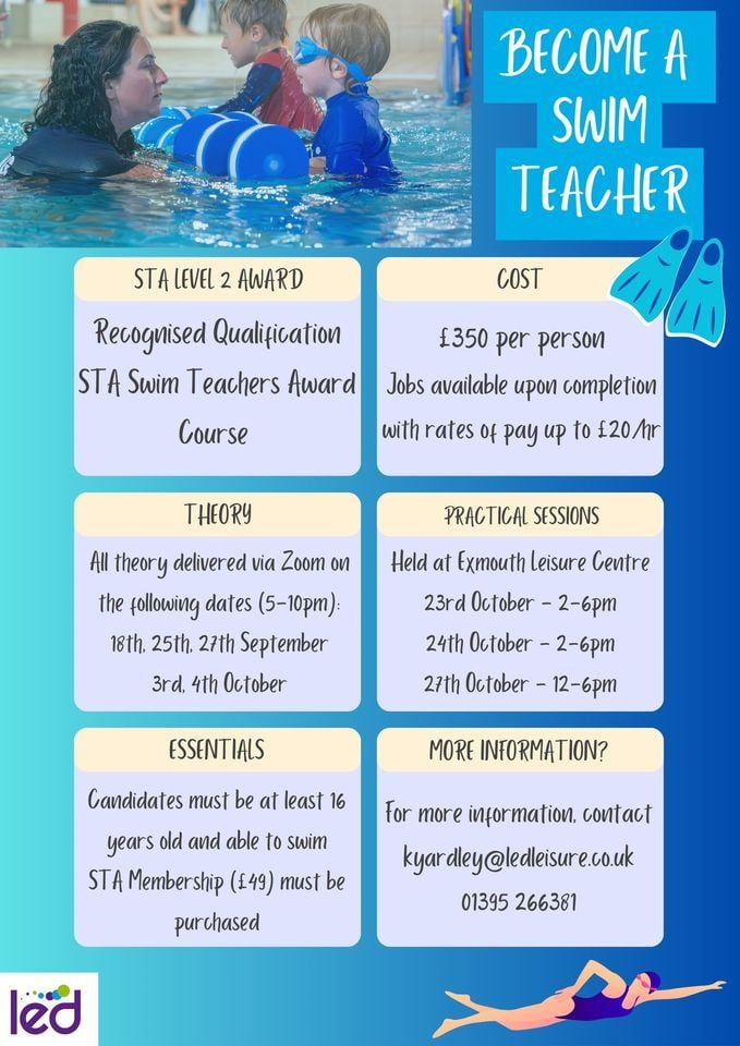 level-2-swim-teacher-training-course-led-exmouth-leisure-centre