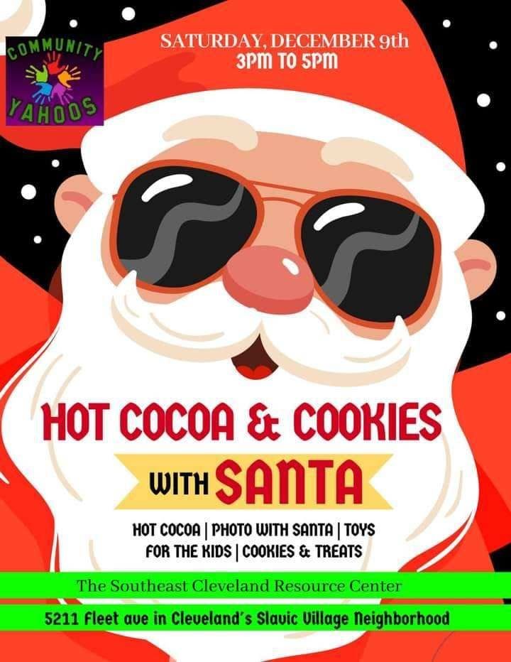 Hot Cocoa & Cookies with Santa, Southeast Cleveland Resource Center , 9 ...
