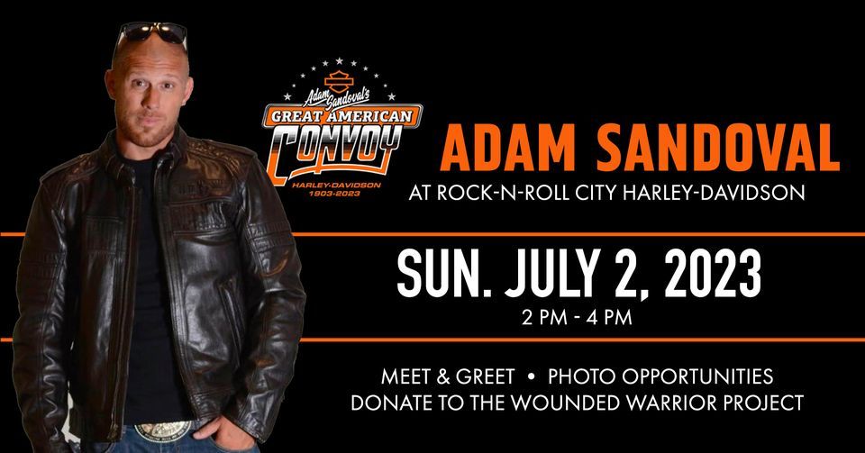 Adam Sandoval at Rock-n-Roll City Harley-Davidson, Rock N Roll City ...