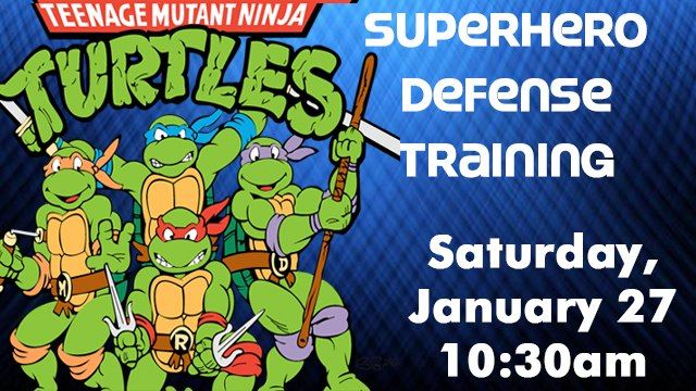 Superhero Defense Training with The Teenage Mutant Ninja Turtles ...