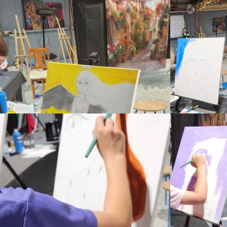 Kids Drawing and Painting Techniques 8-week class 8-12yrs, CheckMate ...