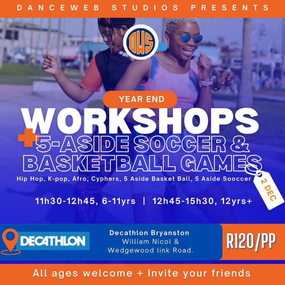 End of Year DanceWeb Studios Workshops, William Nicol Dr &, Wedgewood ...