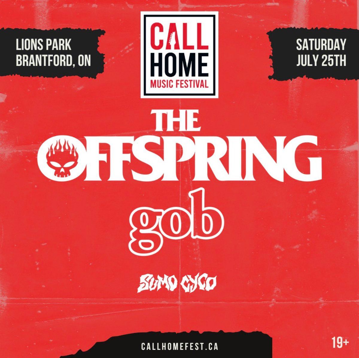 CallHome Music Festival: The Offspring Gob & Sumo Cyco - Saturday ...