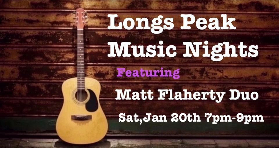 Matt Flaherty Duo, Longs Peak Pub & Taphouse, Longmont, January 20 2024 ...
