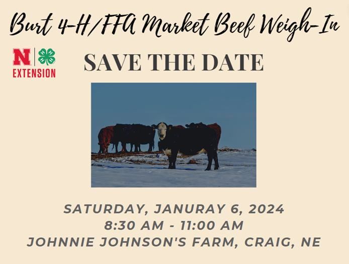 Burt County Market Beef Weigh In, 1340 County Road E, Craig, NE 68019 ...