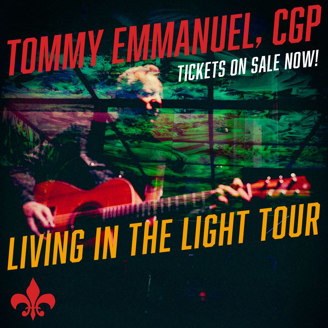 Tommy Emmanuel at Buskirk-Chumley Theater, Buskirk-Chumley Theater ...