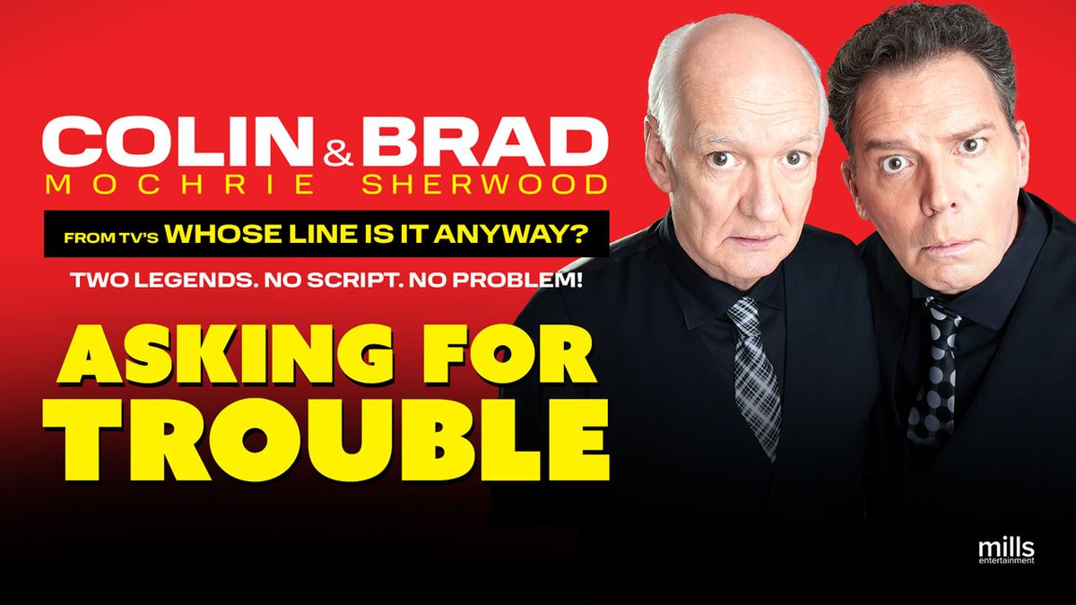 Colin Mochrie, Stadium Theatre, Woonsocket, 25 April to 26 April ...