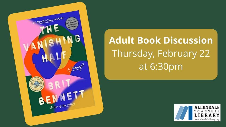 Adult Book Discussion, 6175 Library Ln Allendale, MI, United States ...