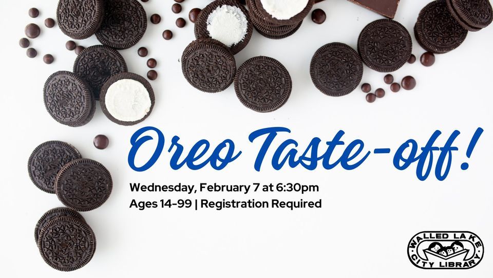Oreo Taste-off!, Walled Lake City Library, February 7 2024 | AllEvents.in