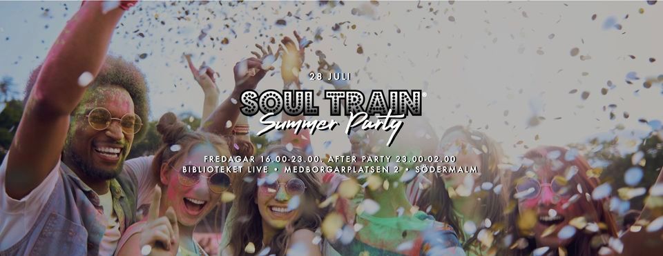Soul Train Summer Party, Biblioteket Live, Stockholm, July 28 2023 ...