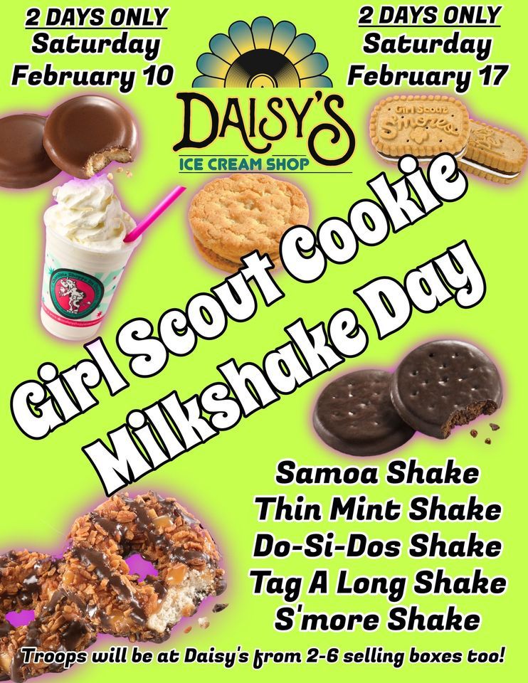 Girl Scout Cookie Shake Day 1, 807 N Quentin Rd, Palatine, IL, 17 ...