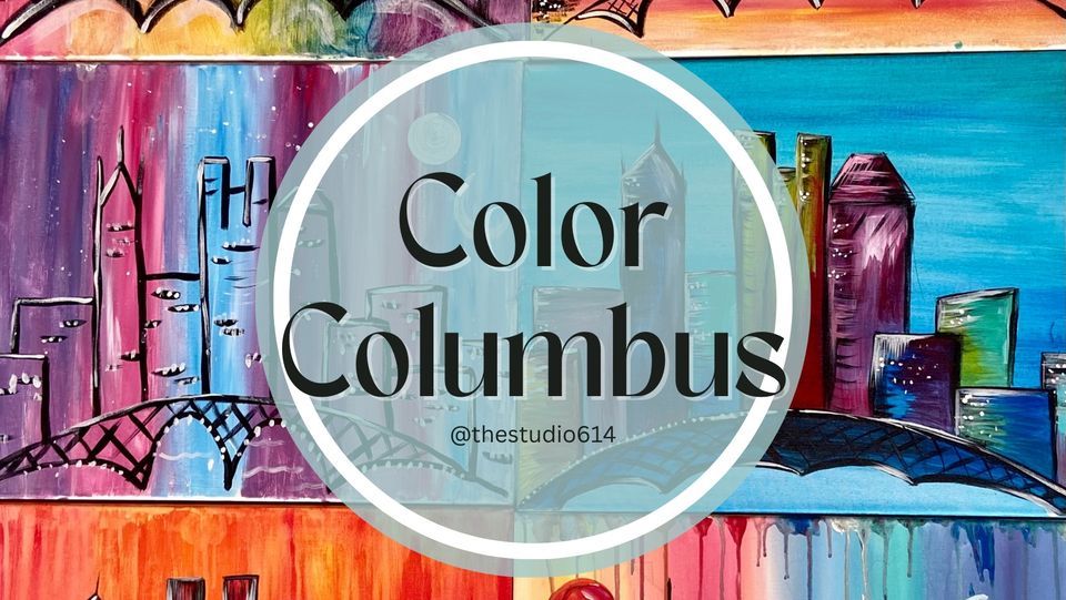 Color Columbus Canvas Painting, Studio 614, Columbus, 2 March 2024 ...