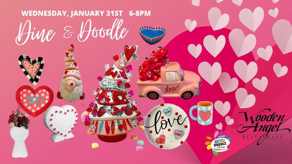 Galentine’s Dine & Doodle Party at Wooden Angel, Wooden Angel ...