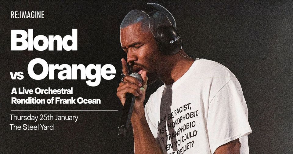 Blond vs Orange: An Orchestral Rendition, The Steel Yard, London ...