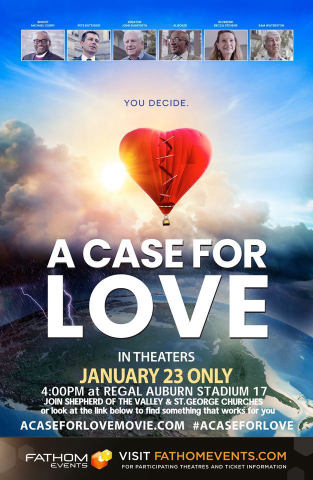 A Case for Love Screening, Regal Cinema Auburn 17, 23 January 2024 ...