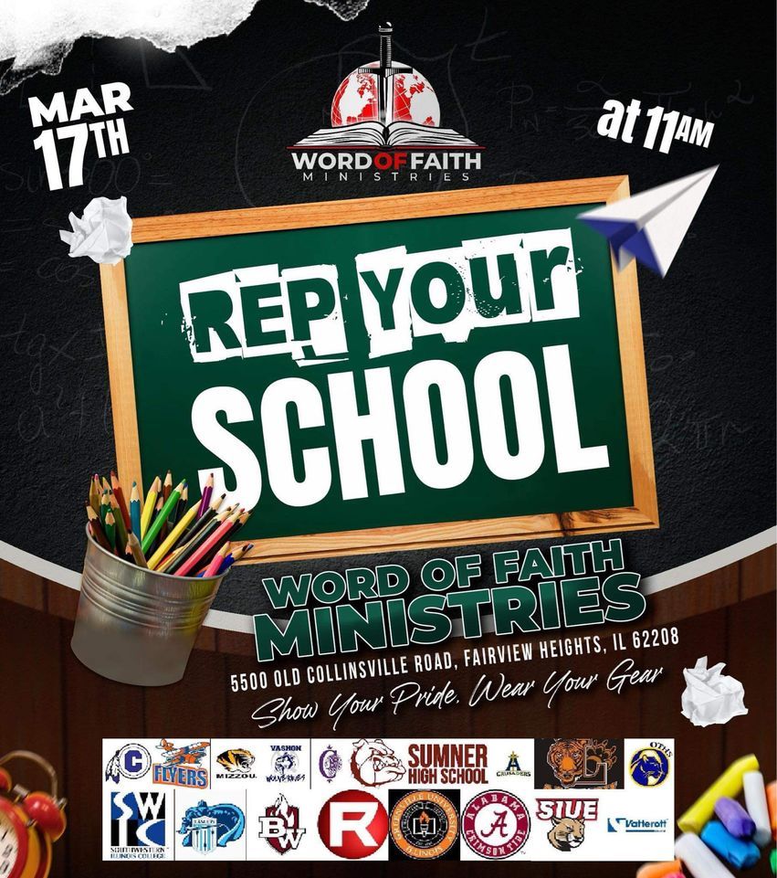 Rep Your School, 5500 Old Collinsville Rd, Fairview Heights, IL, 17 ...
