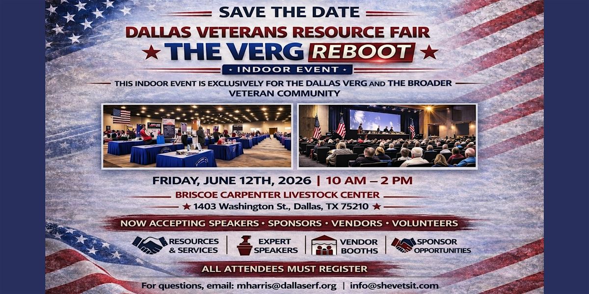 Dallas Veteran Resource Fair | Women Veterans Day Celebration | June ...