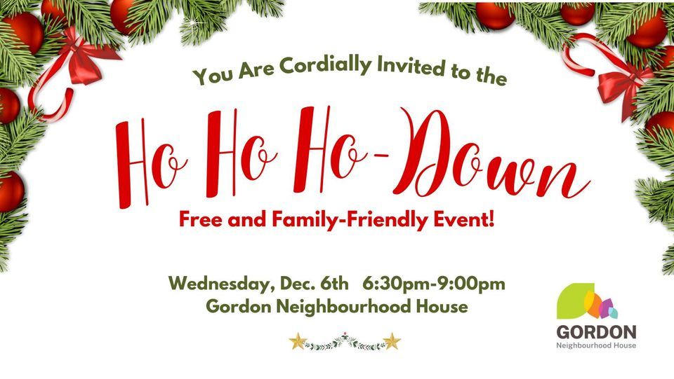Ho Ho Ho-Down, Gordon Neighbourhood House, Vancouver, 6 December 2023 ...