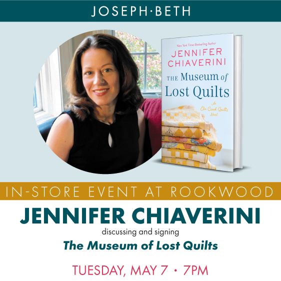 Jennifer Chiaverini discussing and signing The Museum of Lost Quilts ...