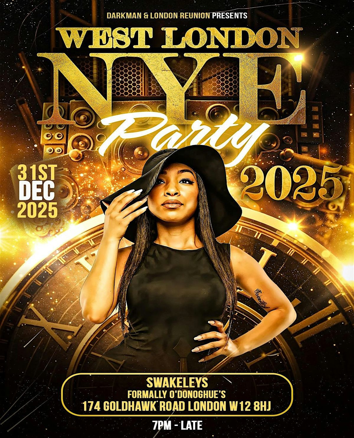 The West London New Years Eve Party, Swakeleys, London, 31 December ...