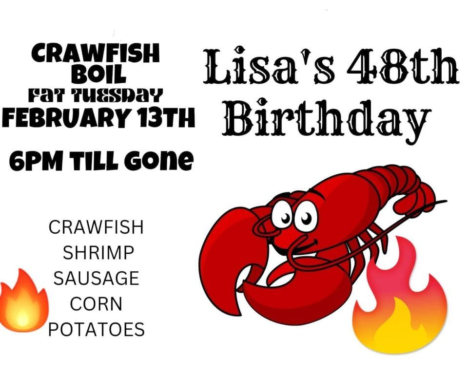 6th Annual Fat Tuesday Crawfish Boil, Woodys Pizza, Grill, & Pub ...