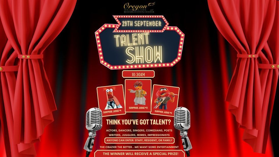 Talent Show Poster Background