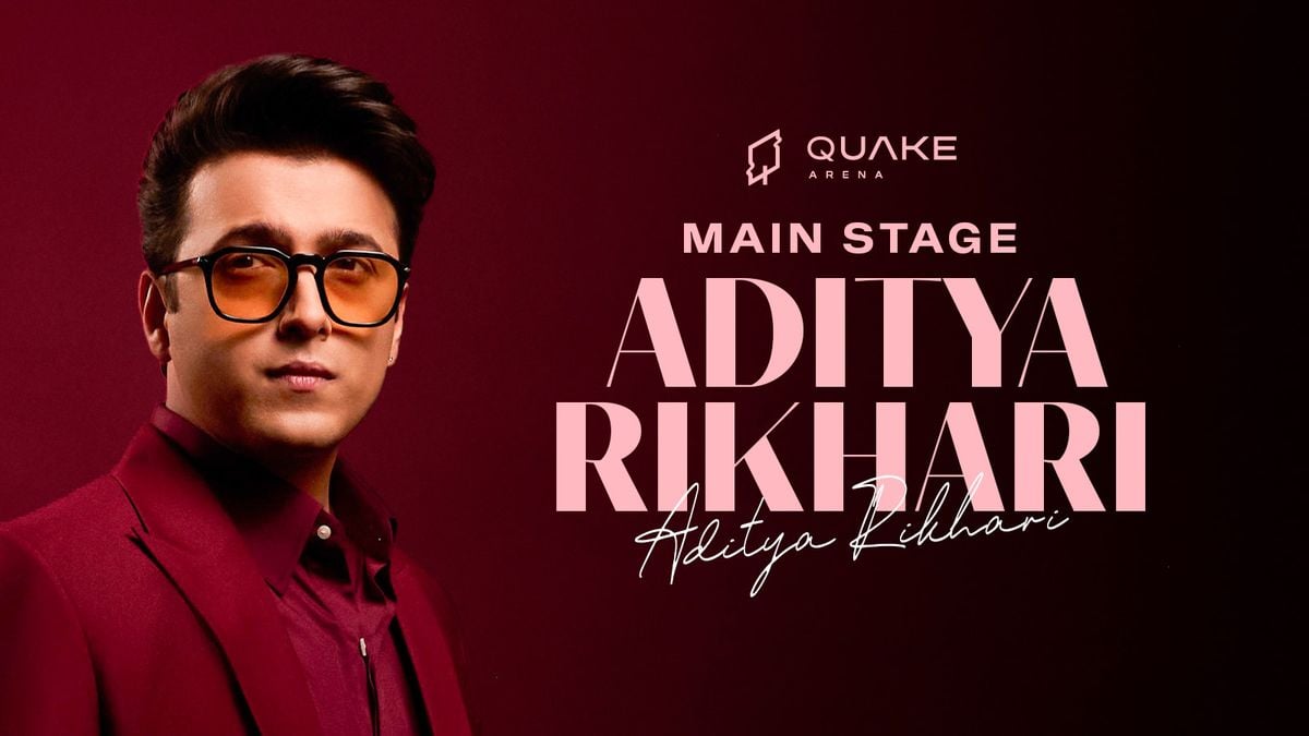 Aditya Rikhari - Main Stage Live At Quake Arena, Quake | Kondapur ...