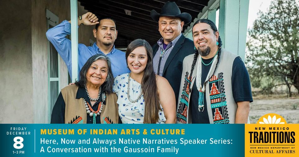 Here, Now and Always Native Narrative Speaker Series, Museum of Indian ...