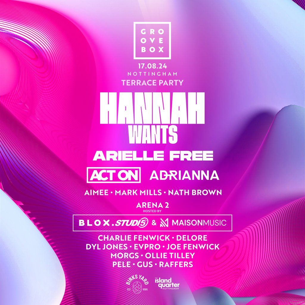 Hannah Wants @ Binks Yard, Binks Yard, Nottingham, 17 August 2024 | AllEvents.in