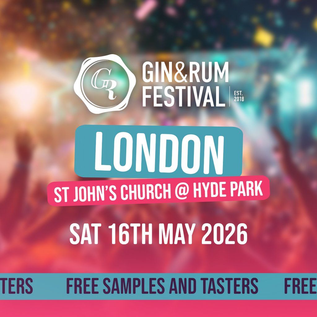 Attend Gin & Rum Festival - London - 2026 in London on May 16, 2026 ...