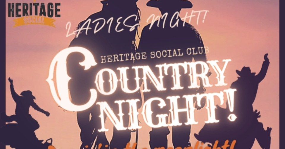 Neon Nights: Country Night!, Heritage Social Club Idaho, Garden City ...
