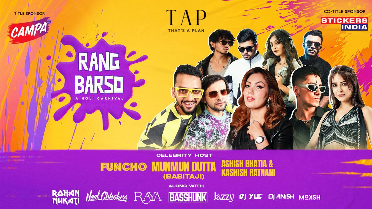 Rang Barso - Hosted by Funcho, Island Grounds, Chennai, 14 March 2025 ...