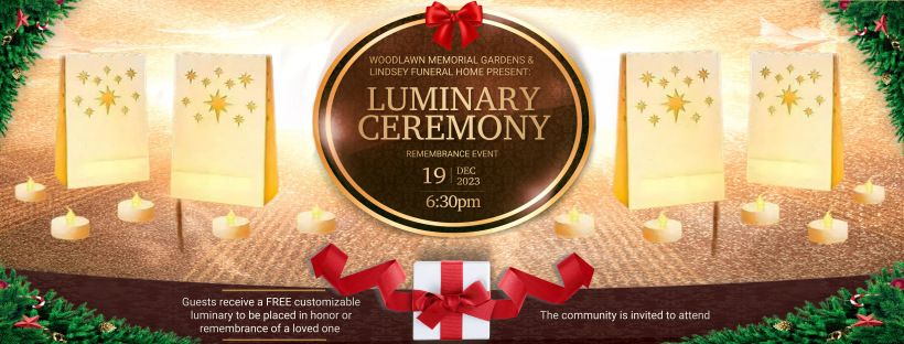 Luminary Remembrance Ceremony , Woodlawn Memorial Gardens ...