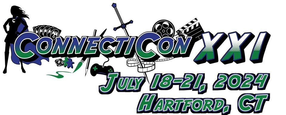 ConnectiCon 2024, Connecticut Convention Center, Hartford, July 18 to ...