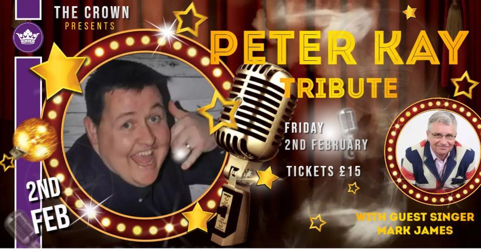Peter Kay Tribute, The Crown Shard End, Birmingham, February 2 2024 | AllEvents.in
